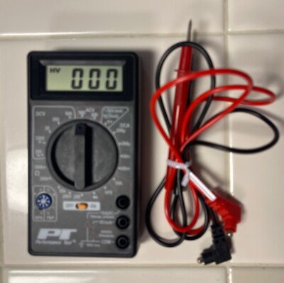 PT Performance Tool Digital Multi-Meter DCV,DCA With New Battery————-5 ...