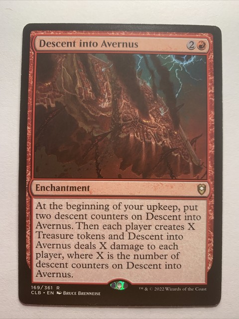MTG Descent into Avernus Commander Legends: Battle for Baldur's Gate ...