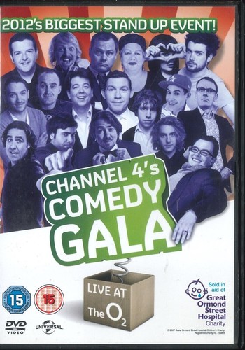 Channel 4's Comedy Gala - Live At The O2 (2012) DVD, Biggest Stand Up ...