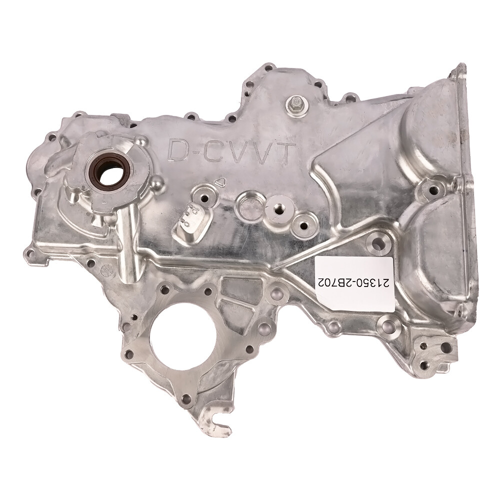 NEW Timing Chain Oil Pump Cover For 2012-2020 Hyundai Kia 1.6L 21350 ...