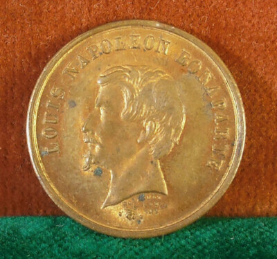 Medaille Ville de Paris Empereur Louis Napoléon Bonaparte c1850 | eBay