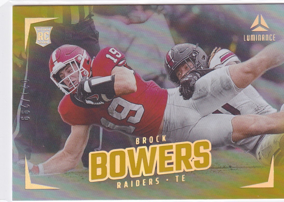 Brock Bowers Trading Cards for sale | eBay
