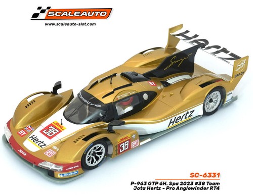 Scaleauto Porsche 963 GTP Hertz Team Jota Pro 1/32 Slot Car SC-6331 | eBay