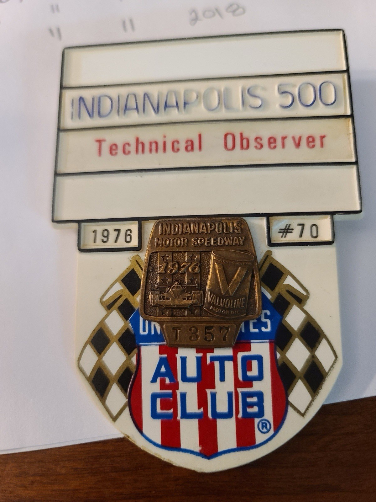 indy 500 pit badges | eBay