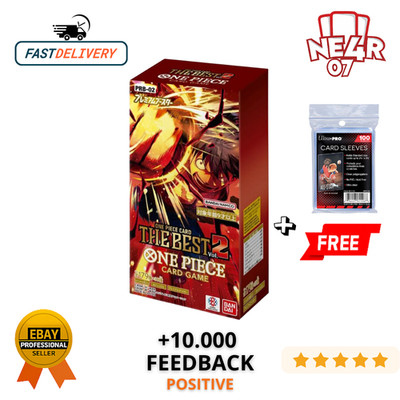 One Piece box Prb02 The Best vol 2 Prb-02 card game japanese jap ...