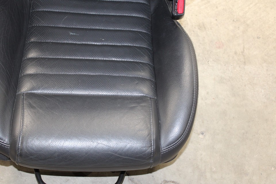 2007-2009 Ford Mustang GT500 Front / Rear Black Leather Seat Set OEM ...