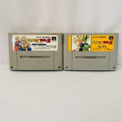 Tested Dragon Ball Z Hyper Dimension + Super Butoden 2 SNES JP set lot ...