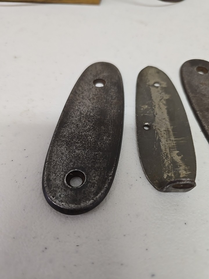 Lot Of 5 Vintage Steel Rifle Butt Plates | eBay