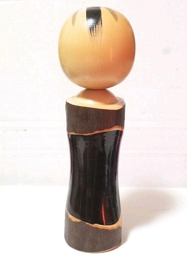 Kokeshi dolls traditional crafts Takahashi Tatsuro maple leaves antique ...