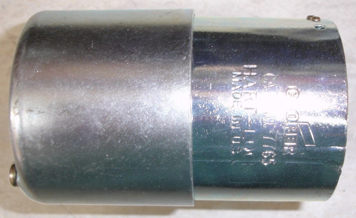 NEW Cooper 7765 50 Amp 600 volt 250 VDC 3 pole 4 wire grounding Locking ...