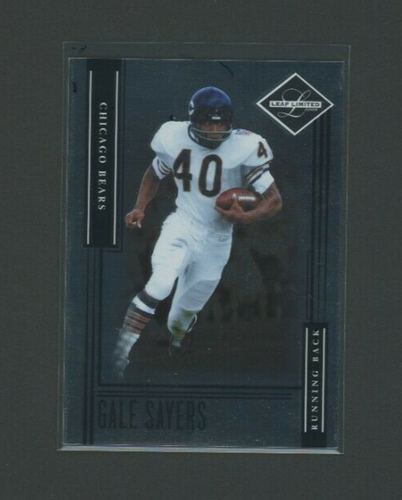 2006 Leaf Limited - Gale Sayers #139 /799 for sale online | eBay