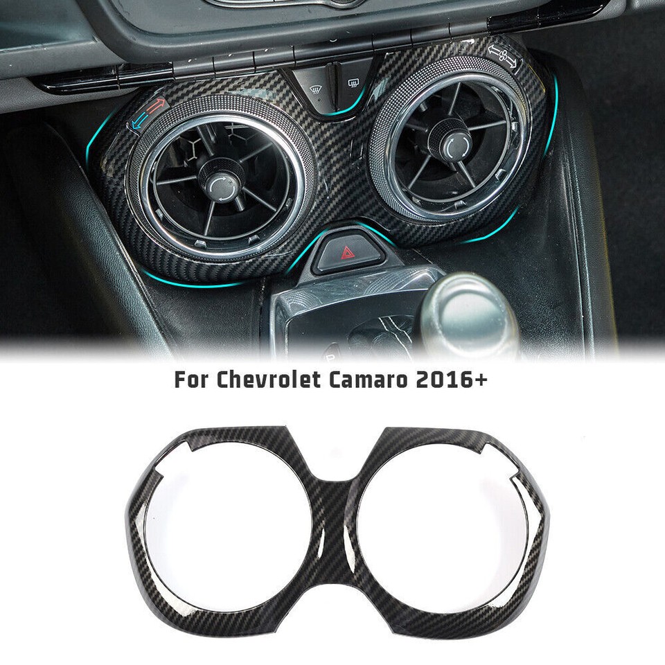 Interior Decoration Trim Cover Bezels Carbon Fiber Look for Chevy ...