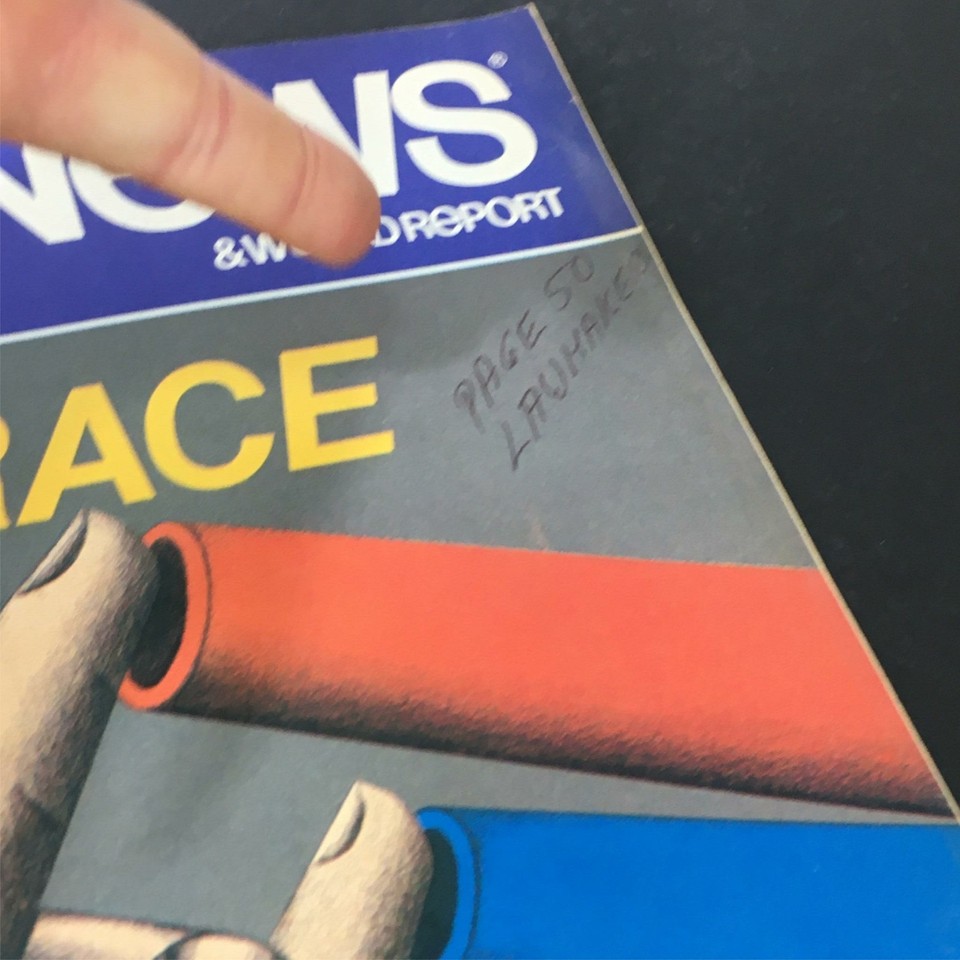 VTG US News & World Report March 18 1985 - Arms Way / Hospitals A Sick ...