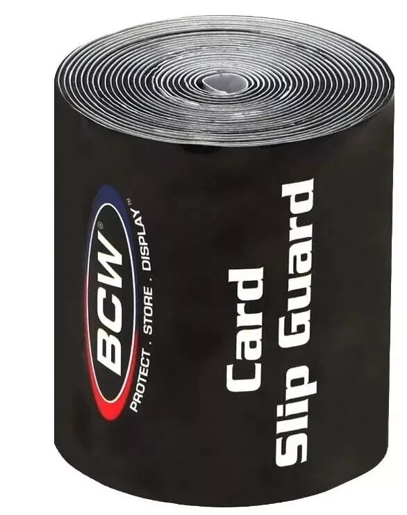 NEW (1 CT) BCW Slip Guard Strip- Prevent Cards from Sliding- 8ft Strip ...