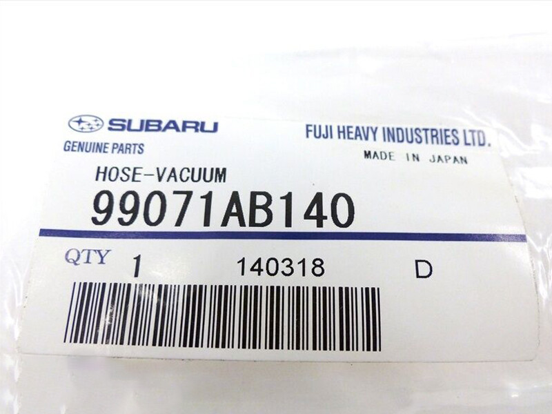 OEM 2002-2018 Subaru Vacuum Hose Impreza WRX STI Forester XT Baja ...