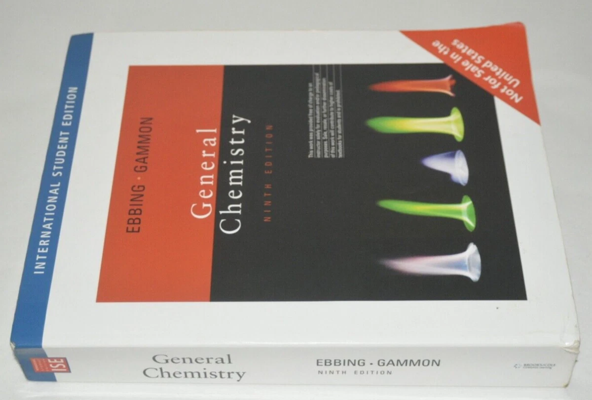 General Chemistry Textbook By Ebbing And Gammon