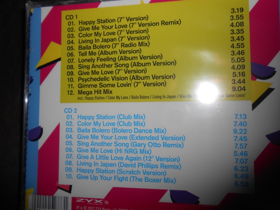 FUN FUN Greatest Hits & Remixes 2 CD Import Set ITALO DISCO Baila ...