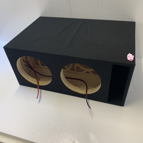 Dual JL Audio 13W7 Custom Ported Box 13.5 w7 13W7AE Enclosure SPL & SQL ...