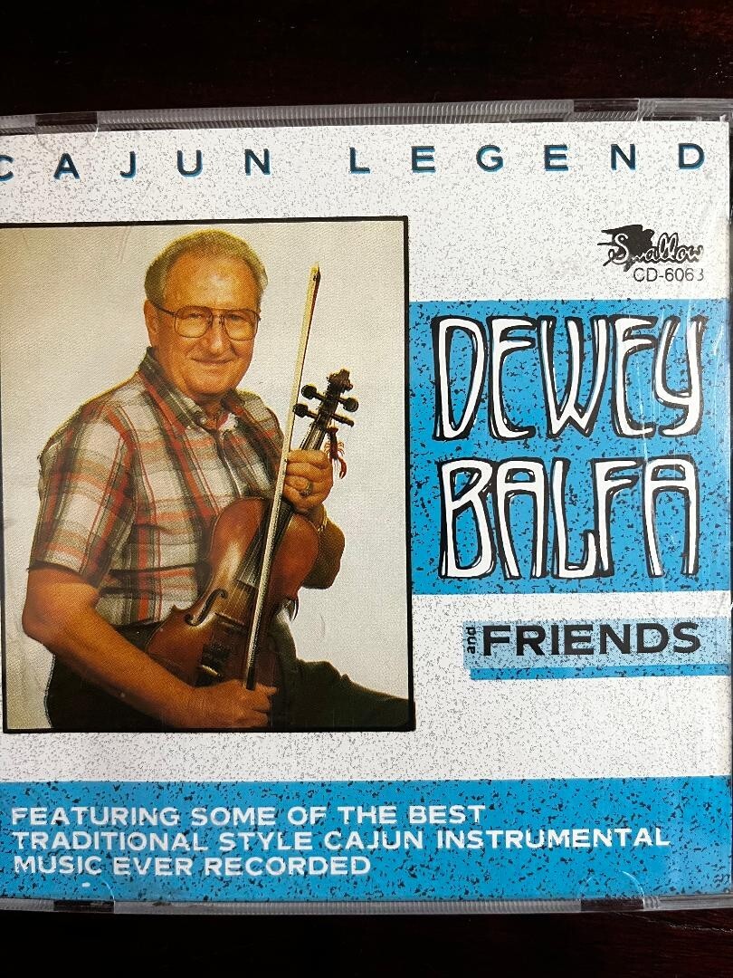 Dewey Balfa Cajun Legend cd | eBay