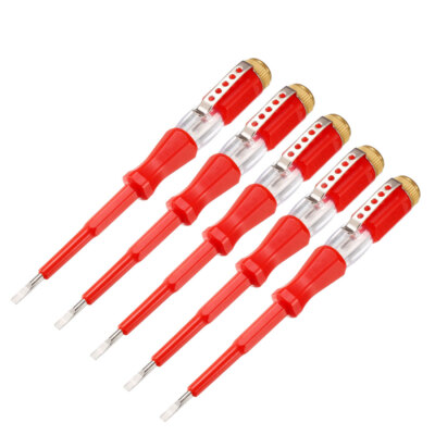 Voltage Test Screwdriver AC100-500V Slot Neon Tube Tester Electroprobe ...