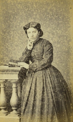 France Paris Woman Fashion Old CDV photo Vauvray 1870 | eBay