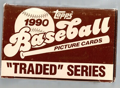 1990 Topps Traded Series Complete Boxed Set 1 - 132 | eBay