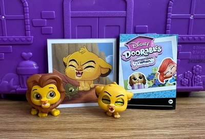 Set of 2 Disney Doorables Remember When The Lion King Young & Old Simba ...