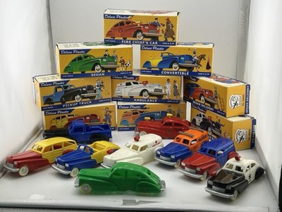 Vintage Dimestore Dreams Plastic 50s Toy Cars Replica Lot Of 9 New in ...
