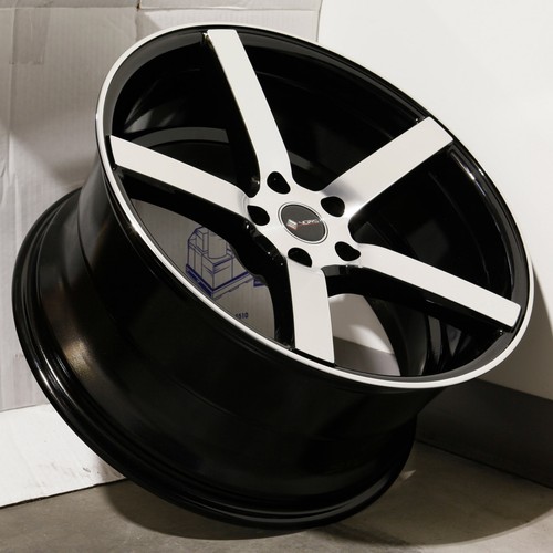 19x9.5 Black Machine Wheel Vors TR5 5x114.3 35 (1) 73.1 | eBay