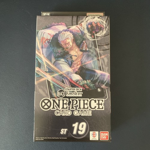 One Piece Tcg Starter Deck St19 Sealed English - Smoker Black | eBay