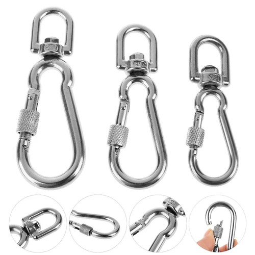 Quick Release Dog Leash Buckle Locking Carabiner Clips For Dog Walking ...