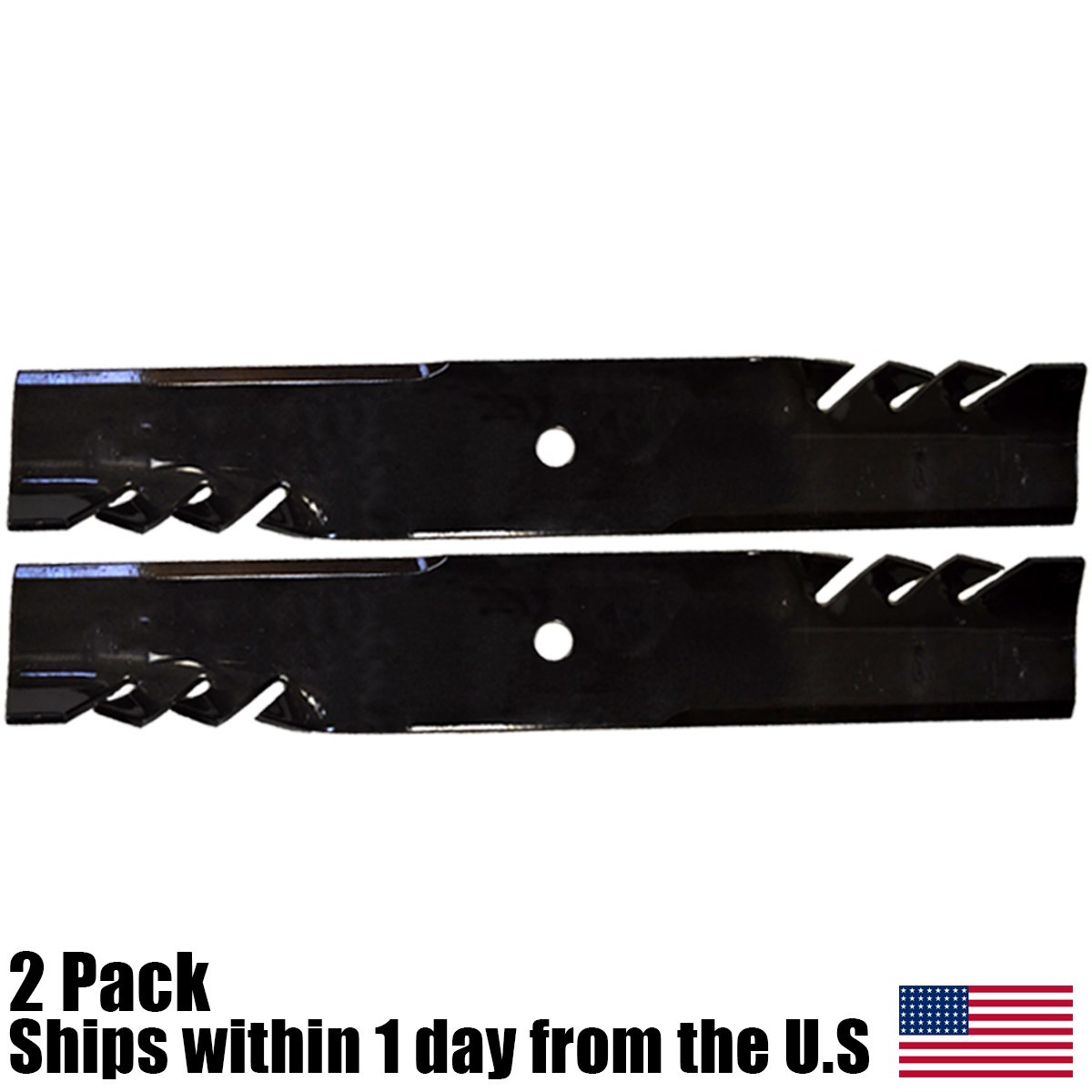 2PK Gator Mulching Lawn Mower Blades Fits Wright 36" Stander 71440001 ...