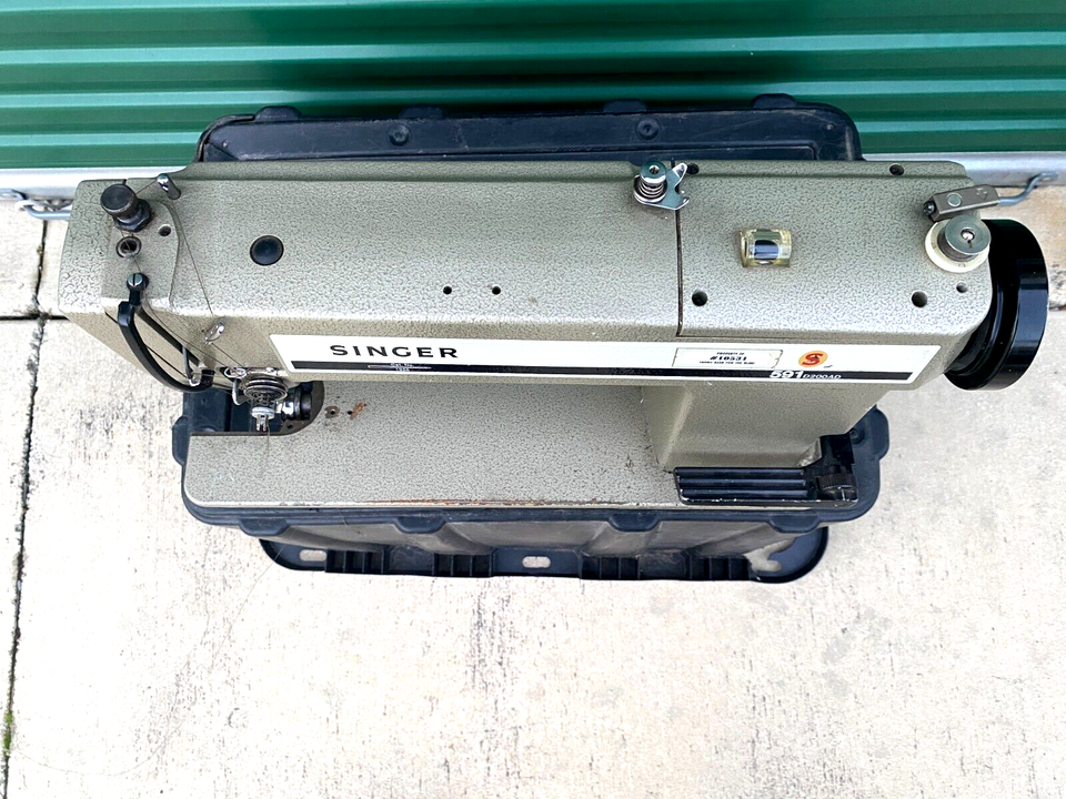 Singer 591 Industrial Sewing Machine for Used Parts - Heavy Duty Japan ...
