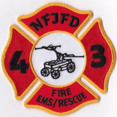 NJFD 43 Fire EMS / Rescue patch shipped from Australia | eBay