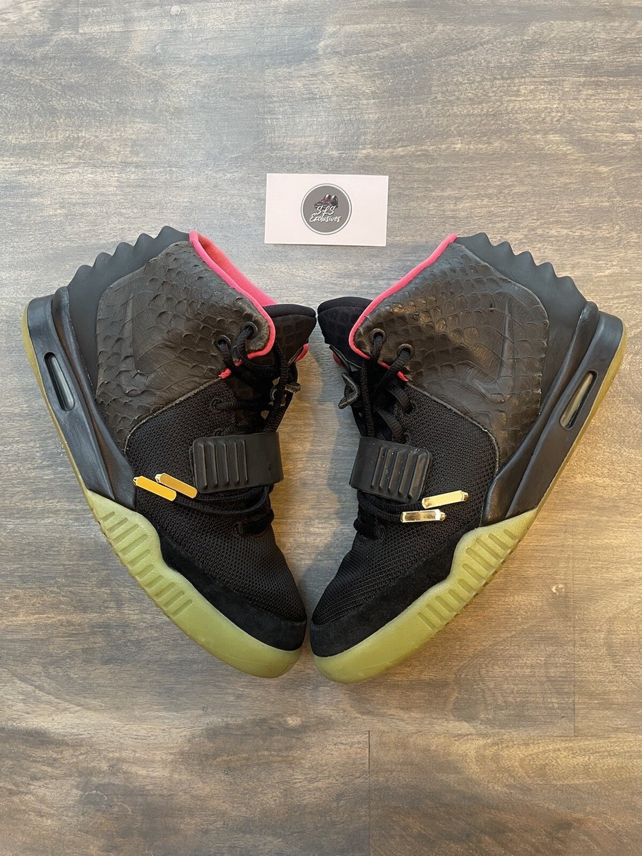 Yeezy 2 Solar Red Glow Nike Air Yeezy 2 черные мужские