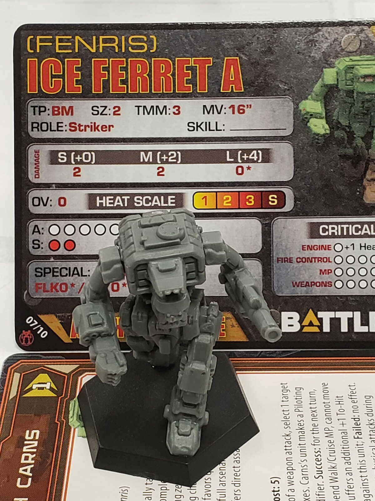 Battletech Plastic Mech from Kickstarter 2020 Catalyst Game Labs ...