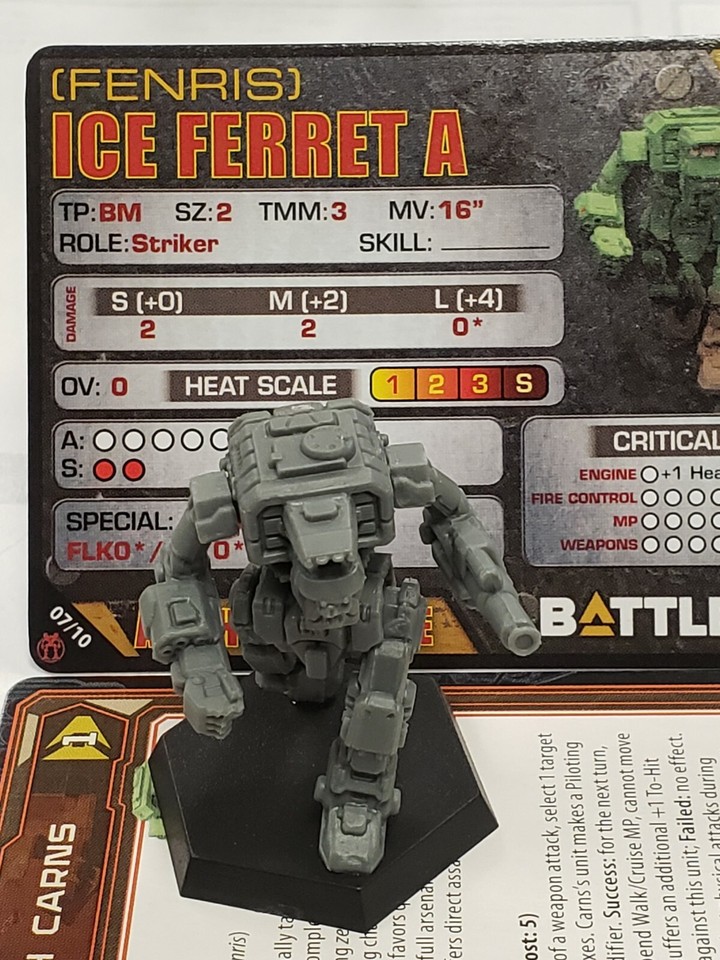 Battletech Plastic Mech from Kickstarter Catalyst + MERCENARIES ....you ...
