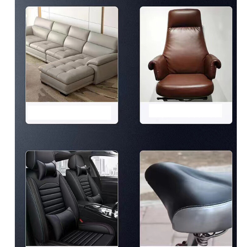 Leather Repair Kit Coffee Adhesive Patch Furniture Couch Car Seat Chair ...