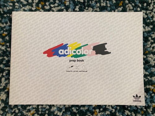Adidas Adicolor Prep Book 2006 Coloring Design Book | eBay