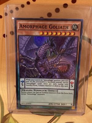 Yu-Gi-Oh! TCG Amorphage Goliath Shining Victories SHVI-EN031 1st ...