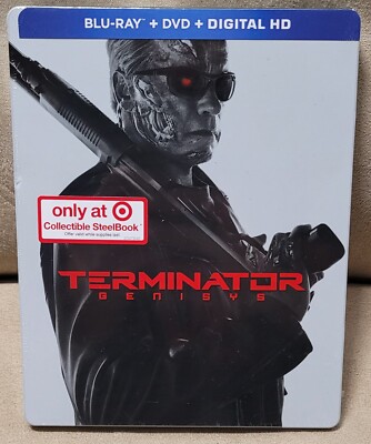 Terminator Genisys Blu-ray DVD 2015 Steelbook 32429230362| eBay