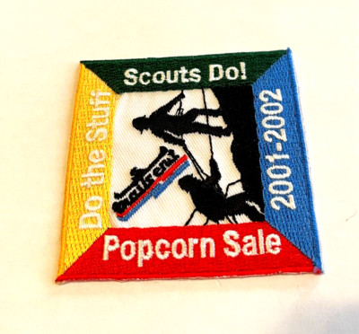 Boy Scout Patch: Vintage Popcorn Sale 2001-2002 - Excellent Condition ...