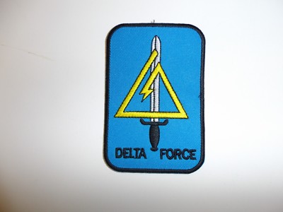 e4209 War on Terror US Army Delta Force patch blue IR16D | eBay