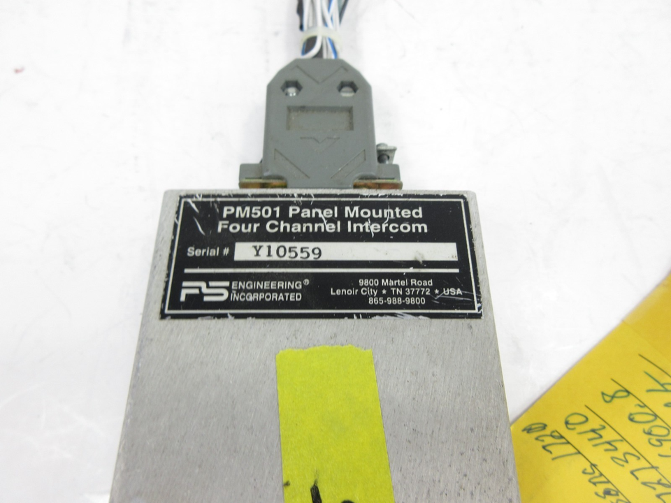 4 Place Intercom PS Engineering Incorporated PM501 | eBay