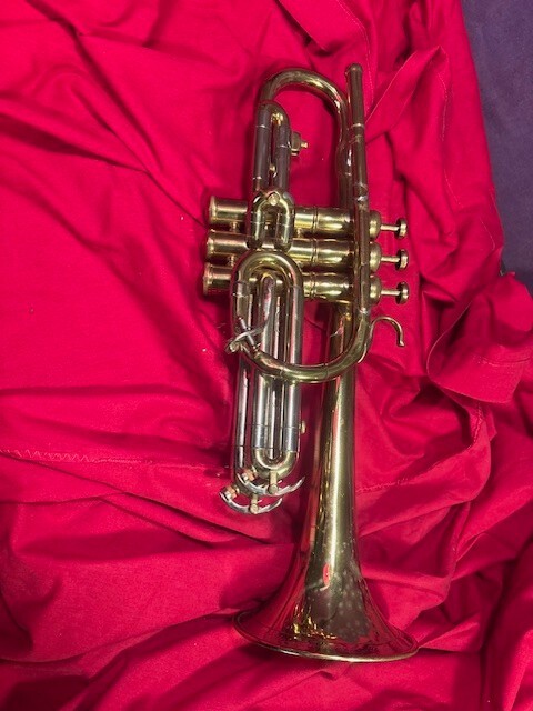 1953 FE Olds LA Super Cornet PARTS ONLY Patched 2ND VALVE SLIDE W PEARL NIB | eBay