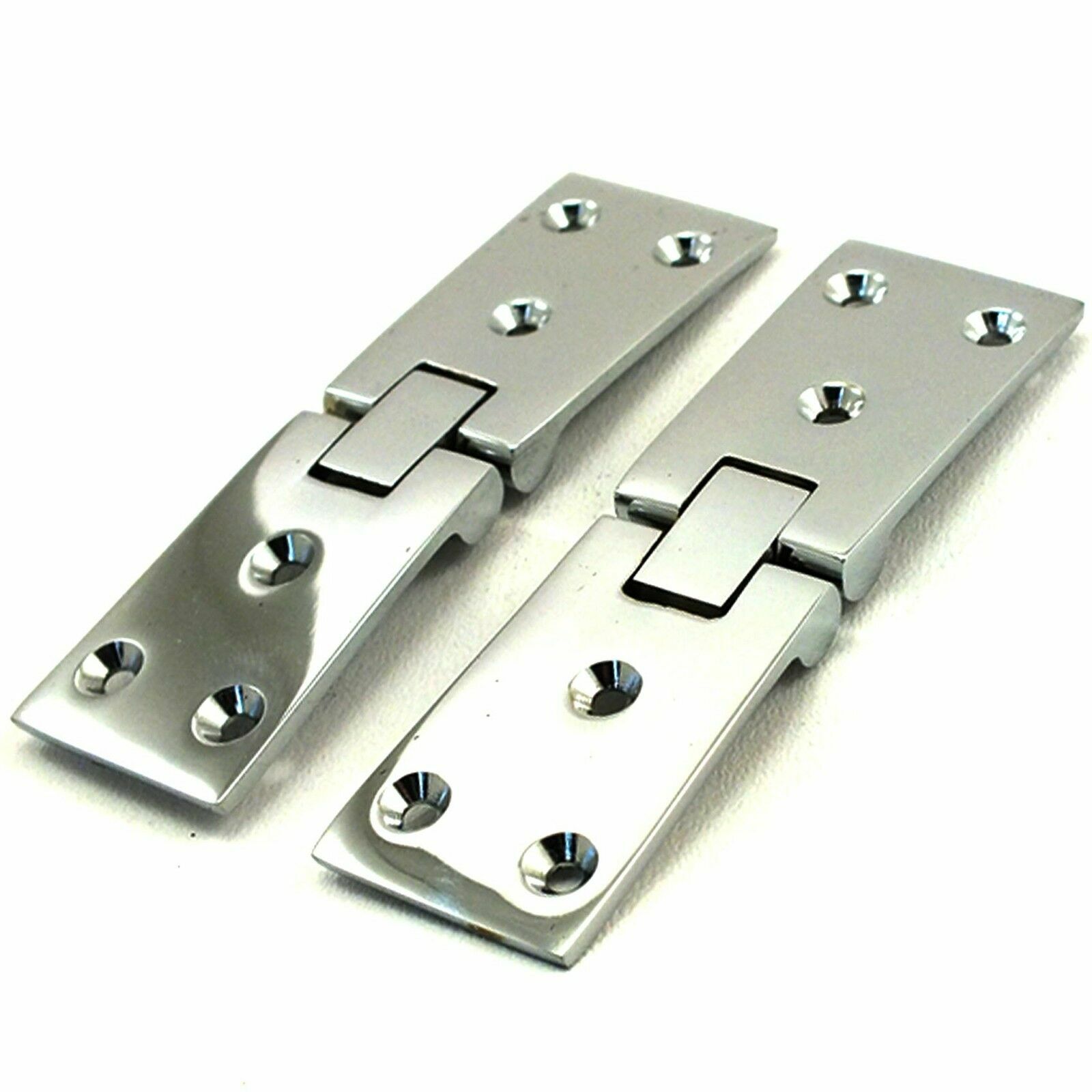 Heavy Duty Solid Brass Chrome Counterflap Catch Hinge Bar/Pub Counter ...