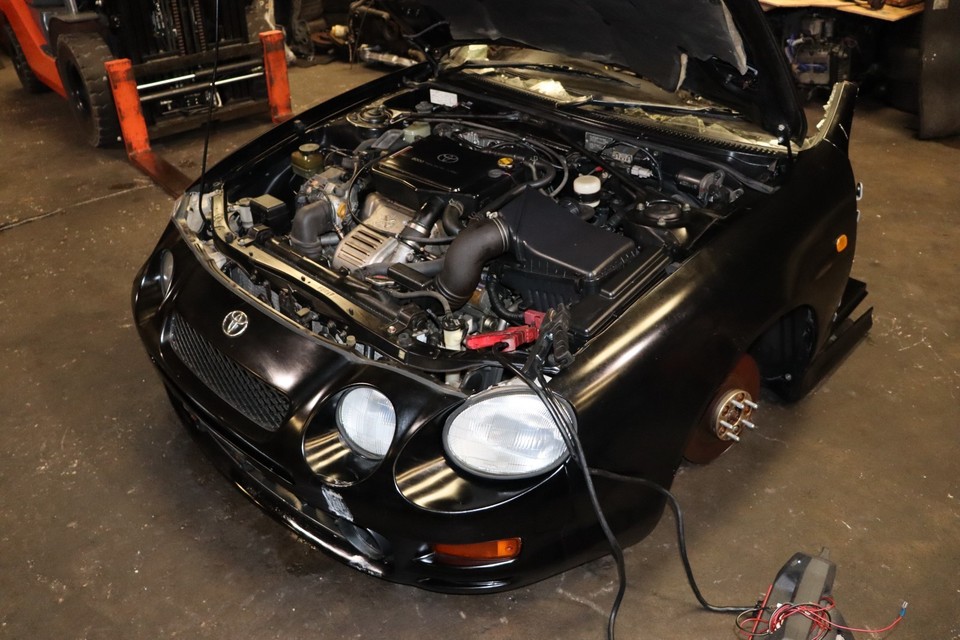 JDM 1998 Toyota Celica GT4 3SGTE ST205 Front End Half Cut Conversion ...