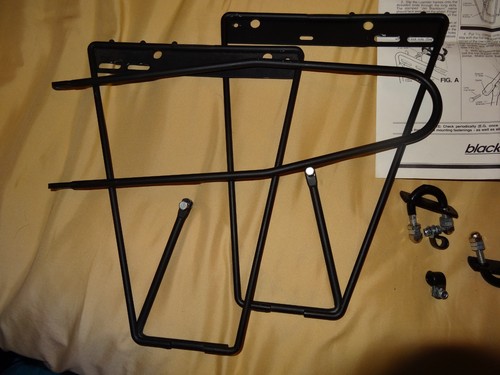 NOS Blackburn USA Low Rider Pannier Bike Fork Rack | eBay