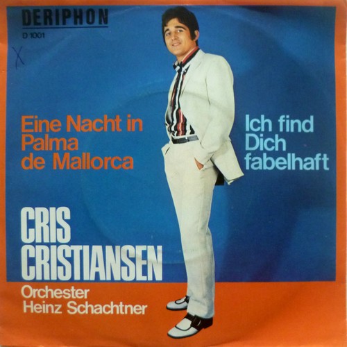 7" 1969 RARE ! CRIS ( CHRIS ) CHRISTIANSEN : Eine Nacht in Palma de Mallorca | eBay