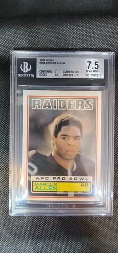 1983 Topps - #294 Marcus Allen (RC) BGS 7.5 | eBay